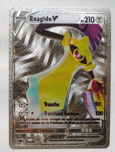 Carte Pokémon argenté - FRANCE - Neuf - exagide v | eBay