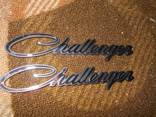 2008 2009 2010 2011 2012 2013 2014 2015 DODGE CHALLENGER EMBLEMS PAIR ...
