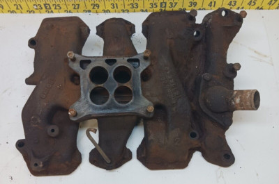 Used OEM GM 371 Engine Intake Manifold 569138 1957-1958 Oldsmobile 88/ ...