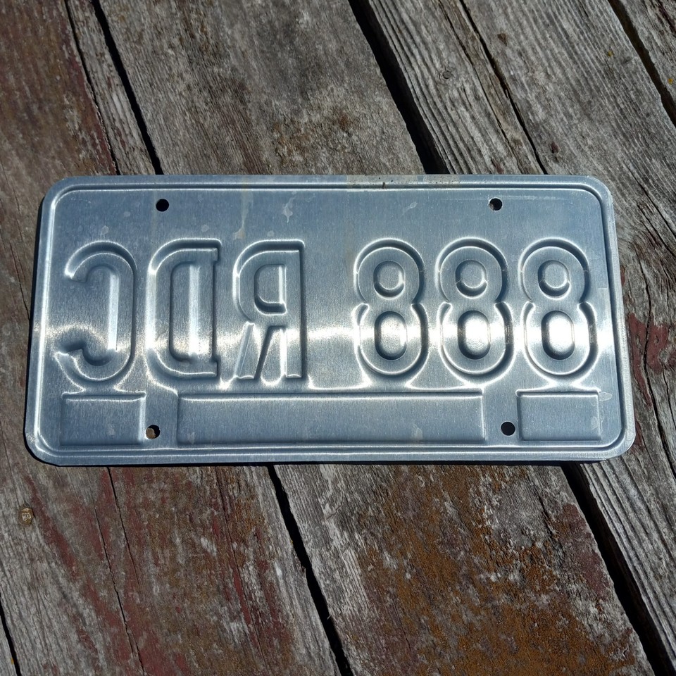 1999 Georgia License Plate - "888 RDC" JUN 99 stickers ON MY MIND | eBay