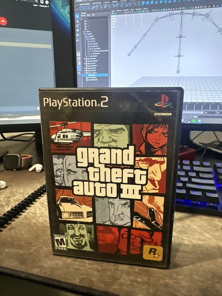 Gta 3 Psp GTA 3 Grand Theft Auto III PlayStation 2 PS2 Platinum Game