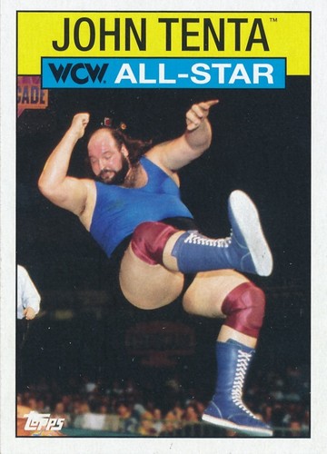 #34 JOHN TENTA 2016 Topps WWE Heritage WCW ALL-STAR | eBay