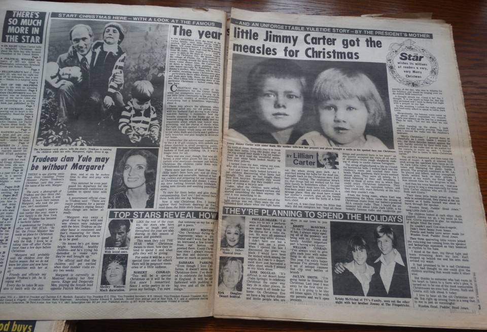 5 Vintage The Star Weekly Newspapers 1977-78 Elvis, Kennedy, UFO | eBay