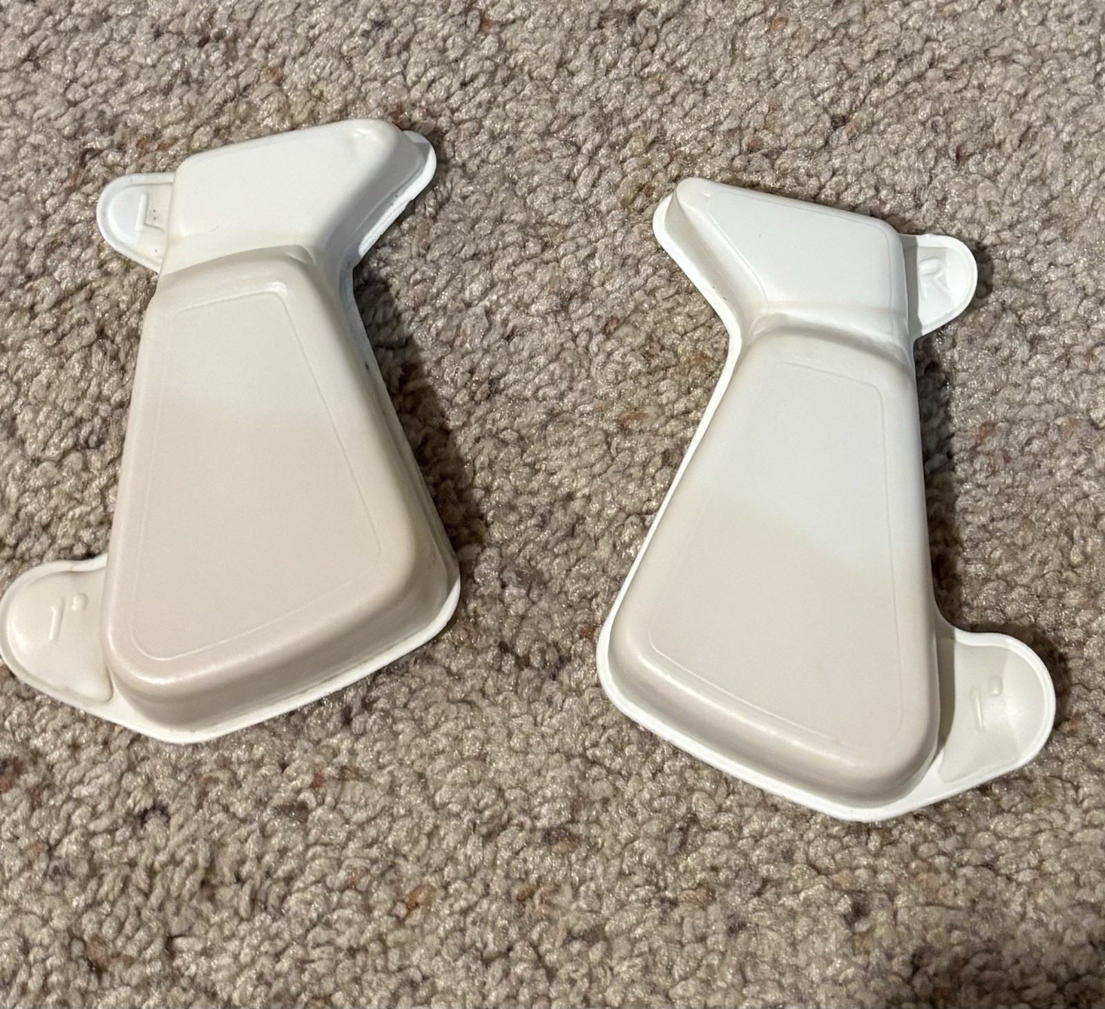 RIDDELL SPEED FOOTBALL HELMET FACE FRAME LEFT & RIGHT JAW PADS SIZE LG ...