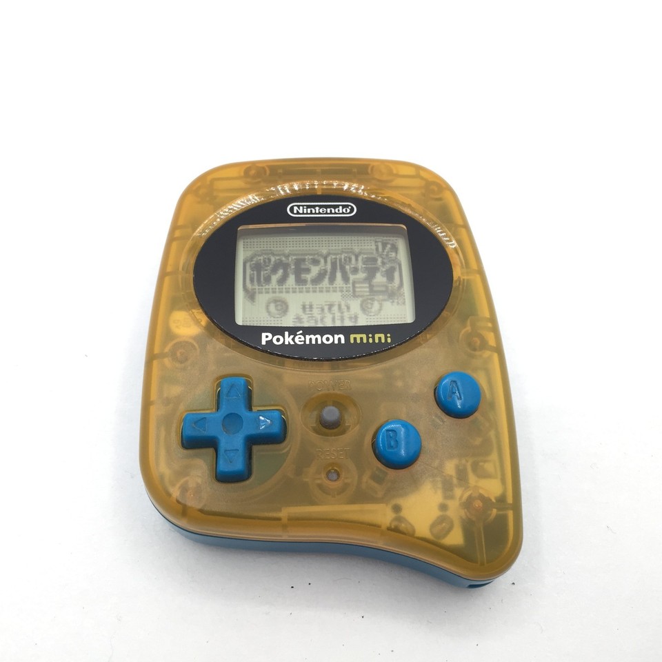 Nintendo Pokemon Mini Console Wooper Blue Party Mini Gioco MIN-001 ...