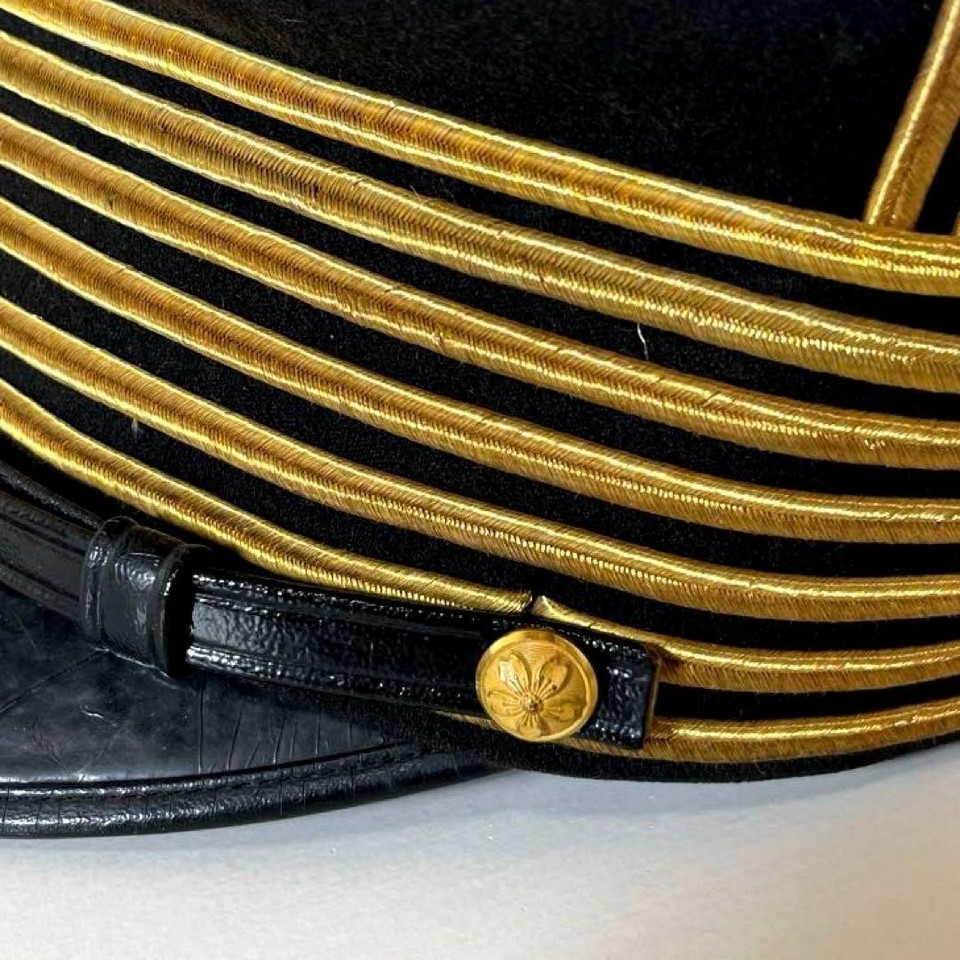 Japanese Army Taisho Era Formal Military Hat With Case Antique Original ...