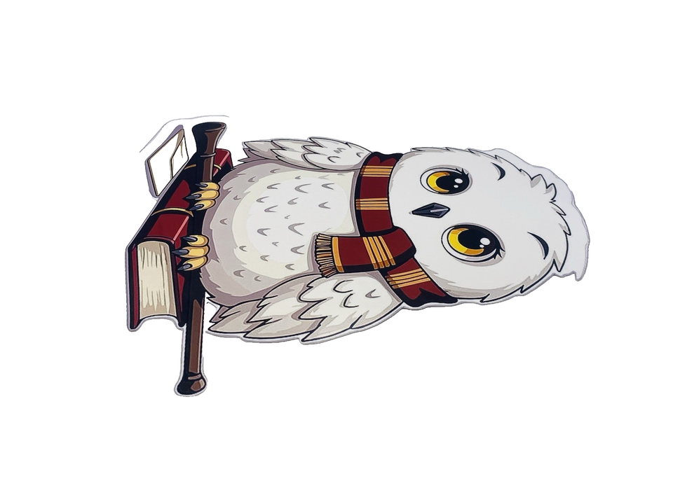 Harry Potter Hedwig Inspired Waterproof Car Decal Wall Poster Vinyl ...