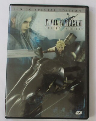 Final Fantasy VII: Advent Children (DVD, 2006, 2-Disc Set) Very Good ...