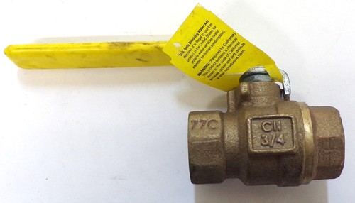 APOLLO 3/4" BRASS BALL VALVE 600CWP C11 3/4" NPT | eBay