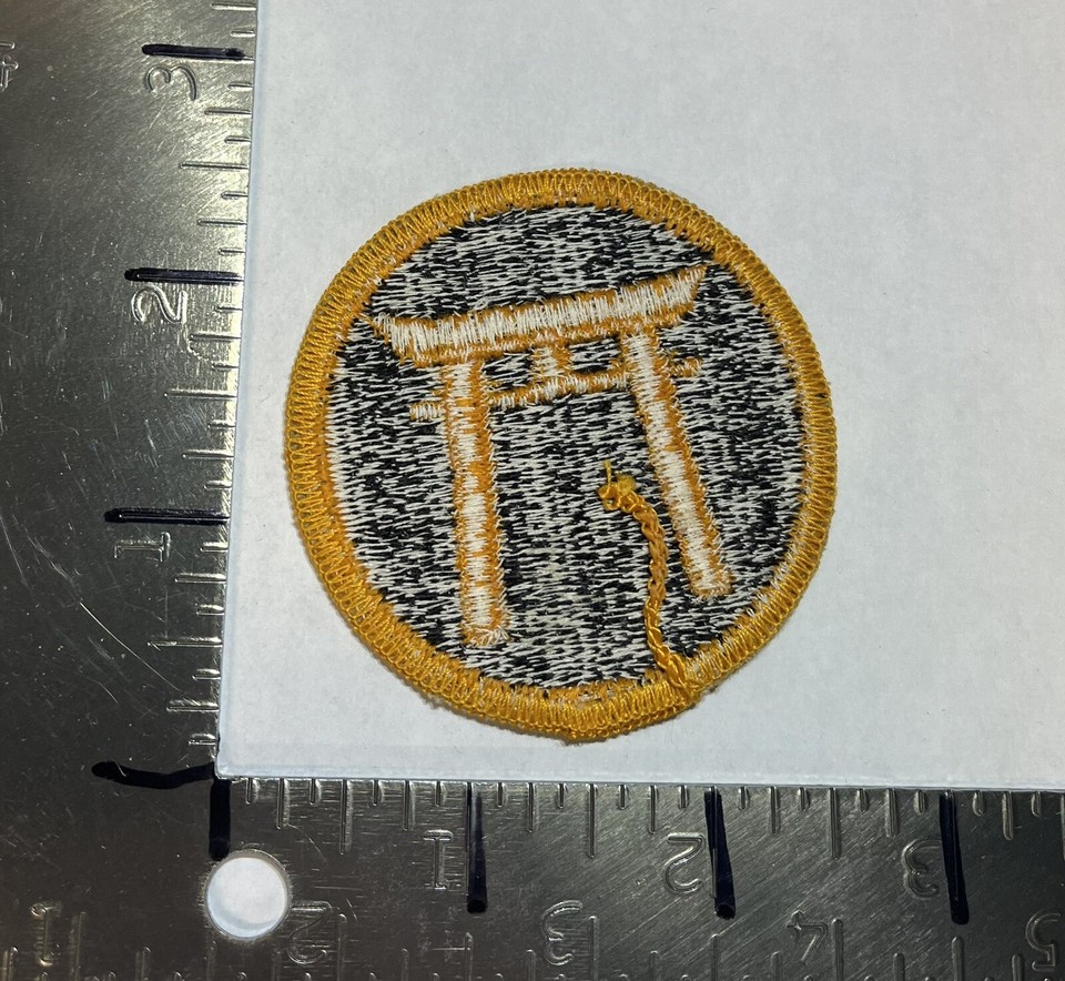 US Army RYUKYUS Command dress uniform 2.5" patch Merrowed Edge | eBay