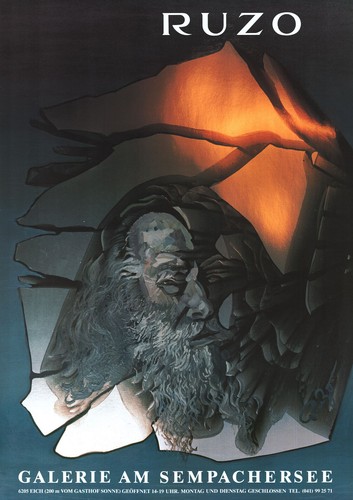 Victor Ruzo ORIGINAL Swiss Museum Poster from the 1980s | eBay