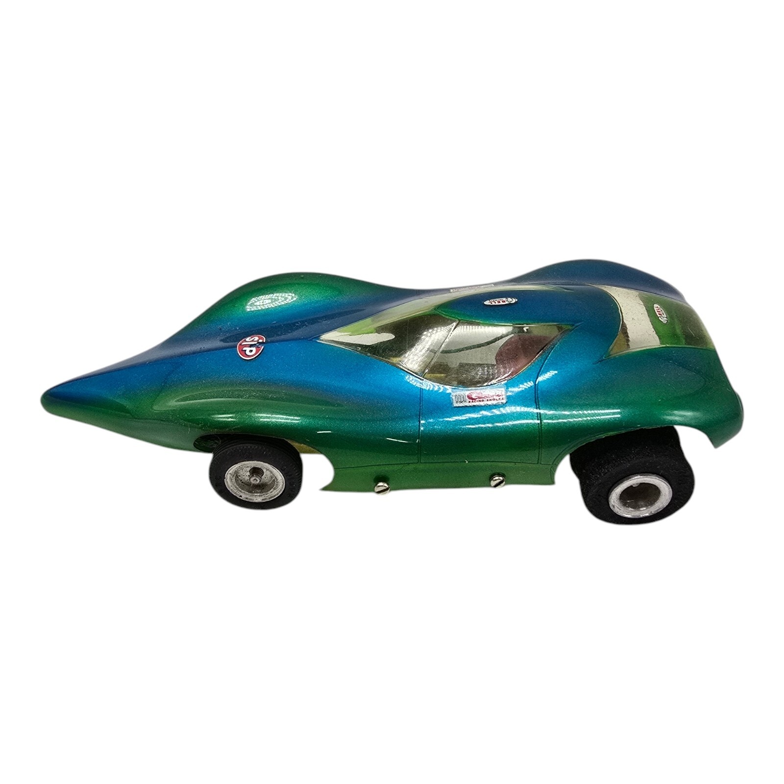 Vintage Gar-Vic Sonic Needle GT-X15 1/24 Scale Slot Car & Box - READ ...