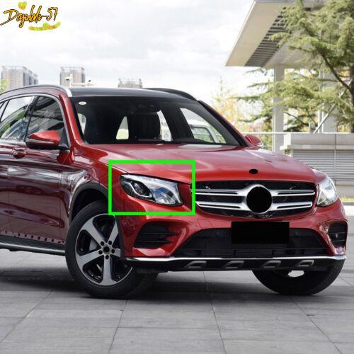 For Mercedes Benz W253 GLC 2016-2019 Headlight Lens Cover Transparent ...