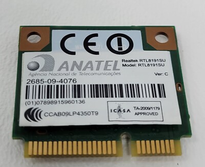 ANATEL Realtek Rtl8191SU Wireless Lan | eBay