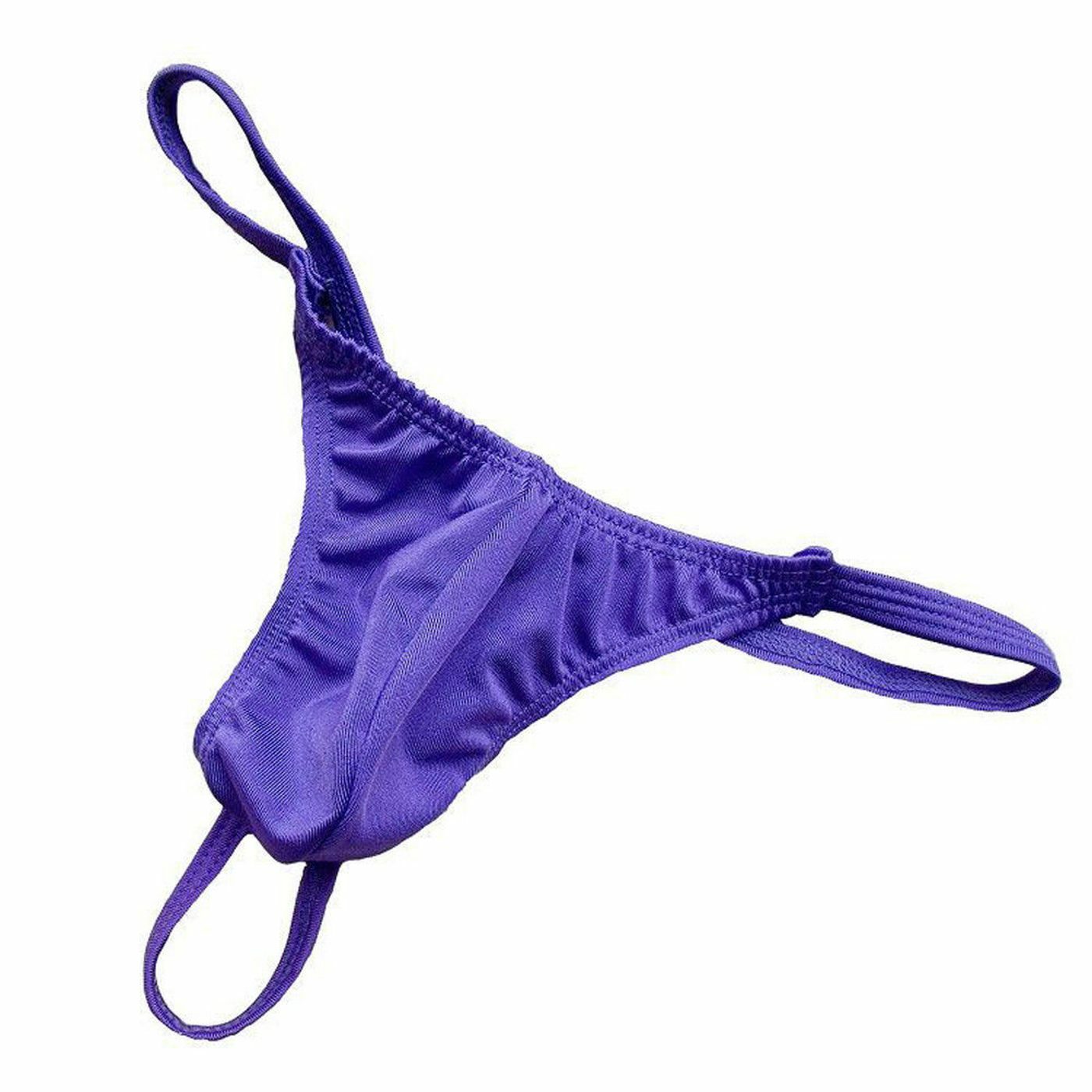 81-208 HERREN MINI MICRO Slip G STRING RIO TANGA Push-Up in SCHWARZ in ...