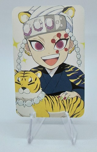 TENGEN UZUI DEMON SLAYER CARTE REGULAR NO PRISM FOIL FLASH HOLO MANGA ...