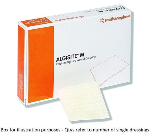 Algisite M Calcium-Alginate Wound Dressing(s) 10cm x 10cm Sores Ulcers ...