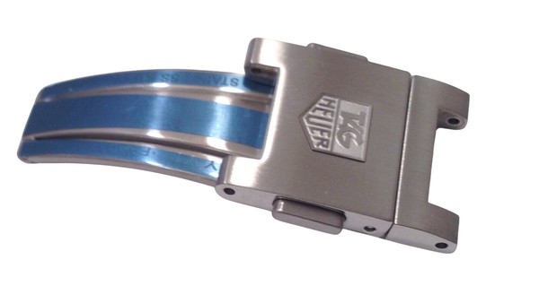 Tag Heuer Carrera 165 mm Stainless Steel Folding Clasp Strap - FAA031 ...