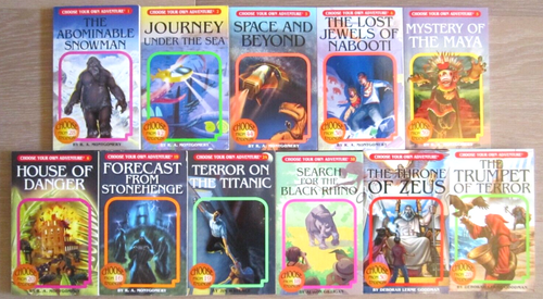 Choose Your Own Adventure Lot of 11 Books Matched Set Chooseco CYOA | eBay
