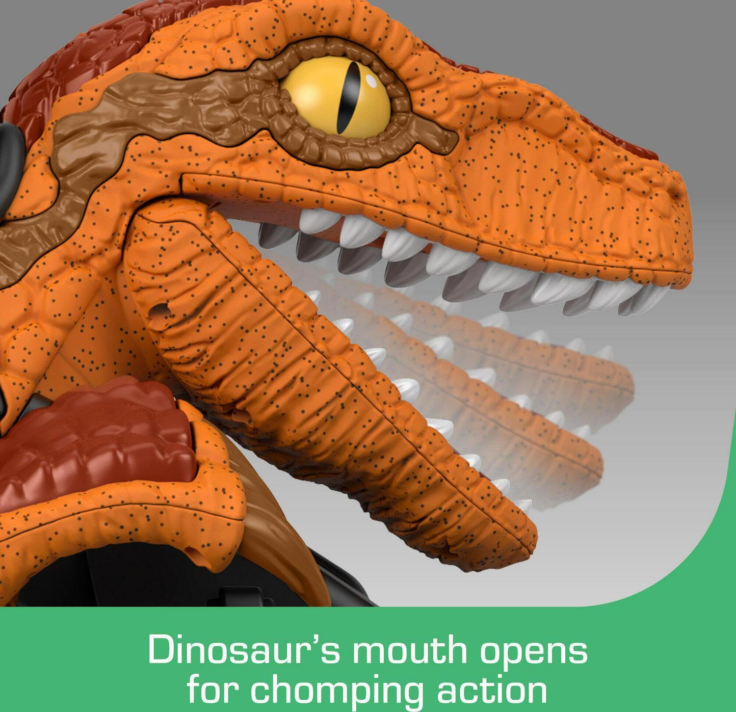 Power+Wheels+GWT15+Jurassic+World+Dino+Racer+-+Orange for sale online ...