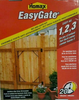 Homax EasyGate No-Sag Gate Bracket Kit 66890800991| eBay