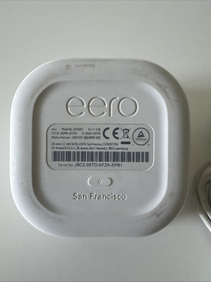 eero Router Model J010001 - AC Dual Band WiFi Mesh Wireless Router W ...