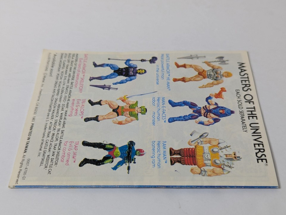 You Pick Vintage MOTU Masters of the Universe He-Man Mini Comic | eBay