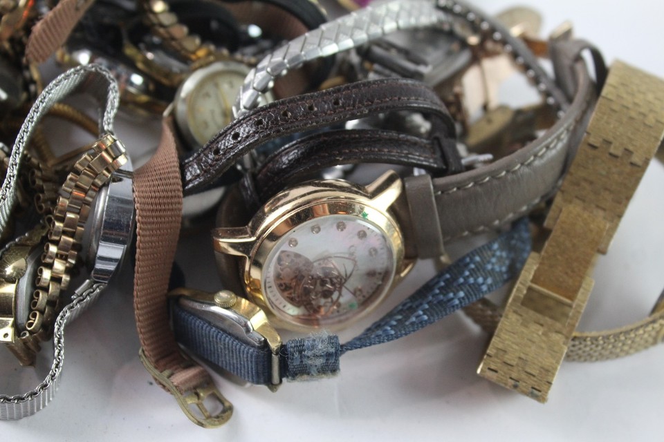 Job Lot Ladies Assorted Vintage Mechanical Watches Untested | eBay UK