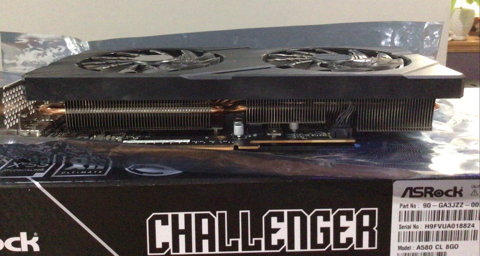 ASRock CHALLENGER Computer Graphics Card ARC A580 OC EDITION Working | eBay