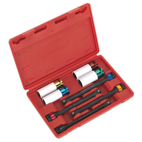 Coppia Bastone & Alluminio Ruota Urto Presa Set 8pc 1.3cmSq Drive ...