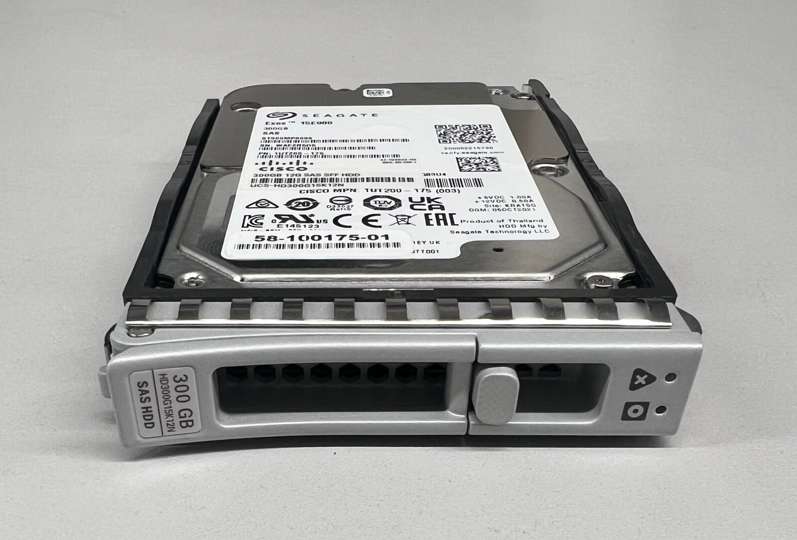 Cisco Ucs-hd300g15k12n 300gb 12g SAS 15k RPM SFF HDD for sale online | eBay