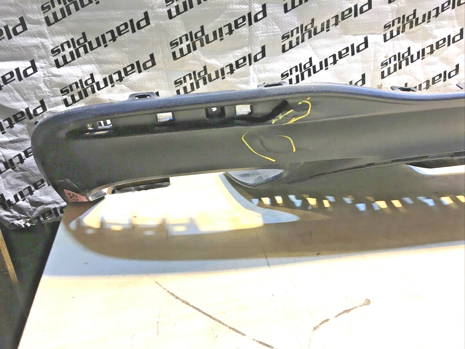 MERCEDES GLE W166 REAR BUMPER DIFFUSER SKIRT GENUINE P/N A1668851138 ...