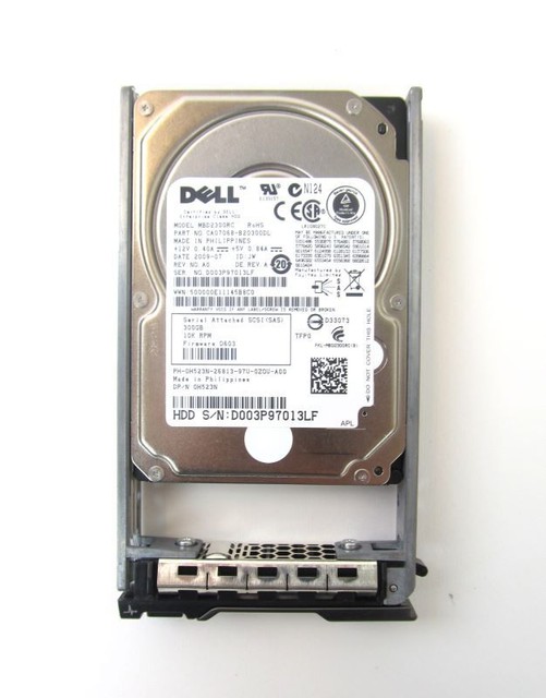 Dell MBD2300RC 300GB Plug-In Module 10000RPM (H523N) HDD for sale ...