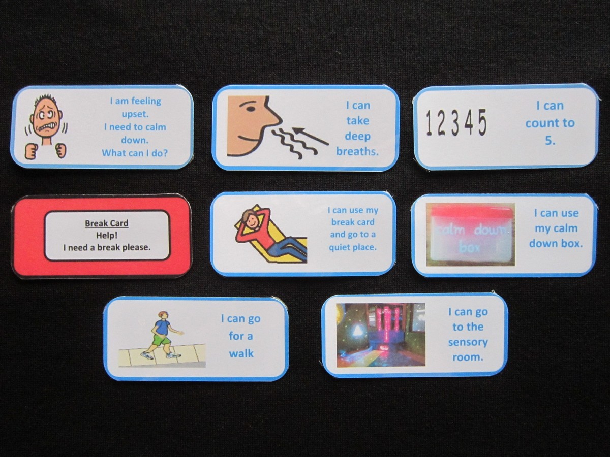 Printable Pecs Break Card COVID Friendly Activities Expansion Pack