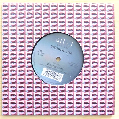 ALT-J DISSOLVE ME 7" VINYL SINGLE BRAND NEW & UNUSED. | eBay