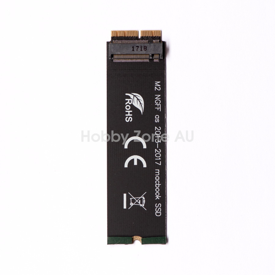 M.2 M-Key PCIe NVMe SSD to 2013/14/15/16/2017 Macbook 12+16 Pin SSD ...