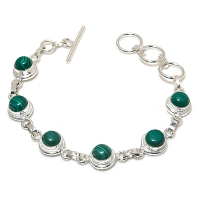 Bracelet bijoux en argent sterling 925 fait main avec pierre précieuse ...