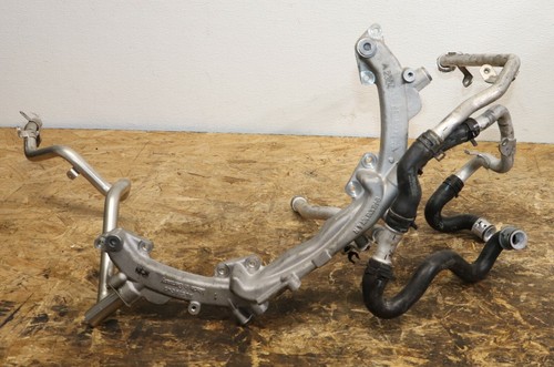 Aluminum Coolant Pipe Hose Engine Water Manifold OEM Porsche Panamera ...