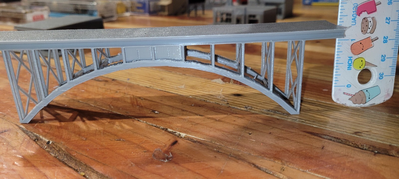 N Scale Railroad or Vehicle Truss Arch Bridge 3D Printed | eBay