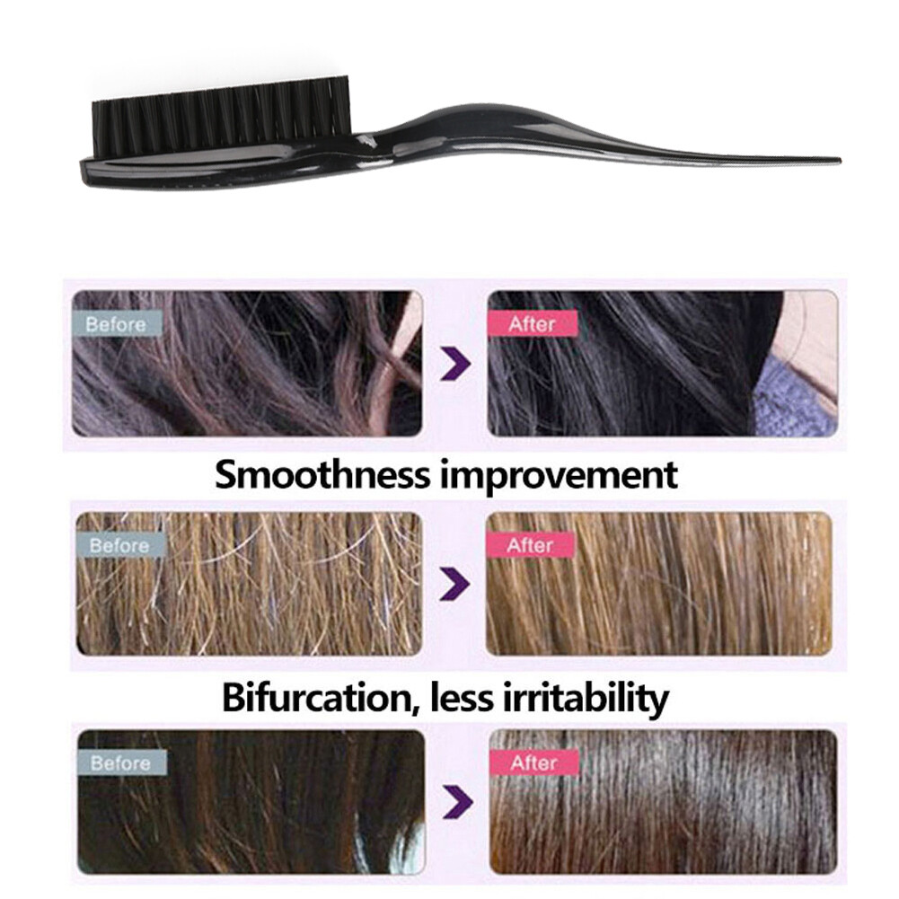 Plastic Slim Line Comb Salon Teasing Back Hair Brushes Tool (Black) | eBay