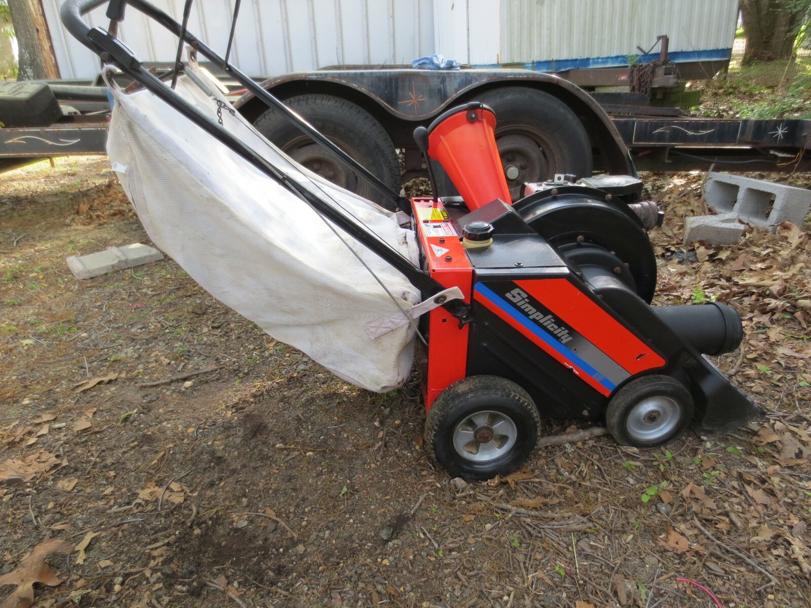 Simplicity Chipper/ Vac 8 Hp VG Cond! | eBay