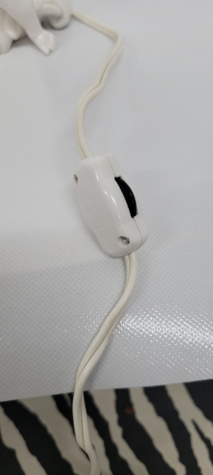 Vintage porcelain angel night light figurine violin petite cherub art ...