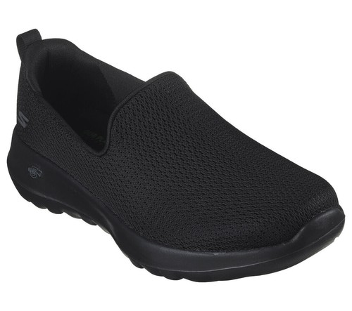 Skechers Women's Go Walk Joy-Aurora Black Slip On Shoes Sneakers 124637 ...