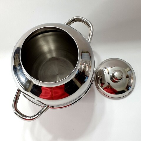 Beans Cooking Pot Stainless Steel Cookware Egyptian Damasa Double ...