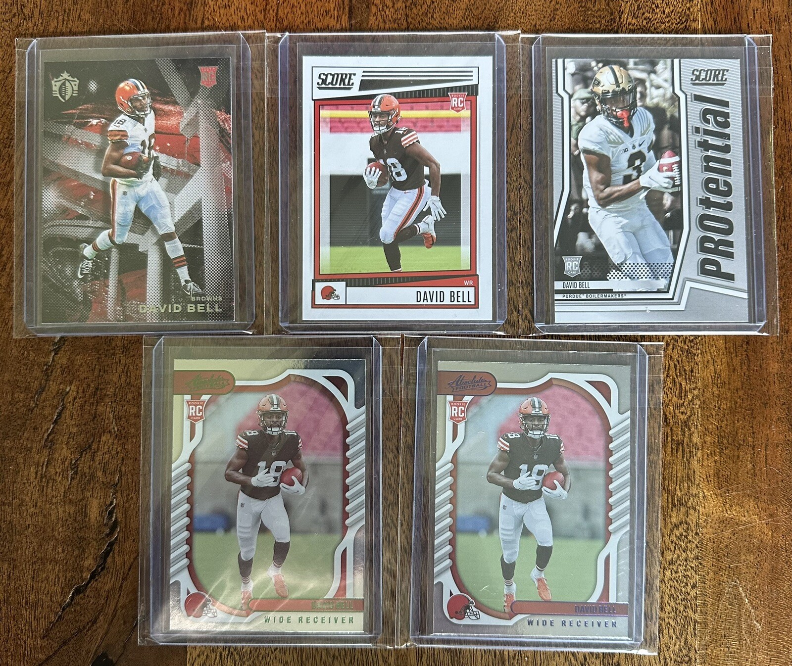 David Bell Rookie football card lot | eBay