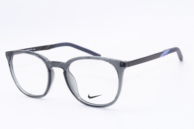NEW NIKE 7257 034 CLEAR GREY AUTHENTIC FRAMES EYEGLASSES 51-20 | eBay