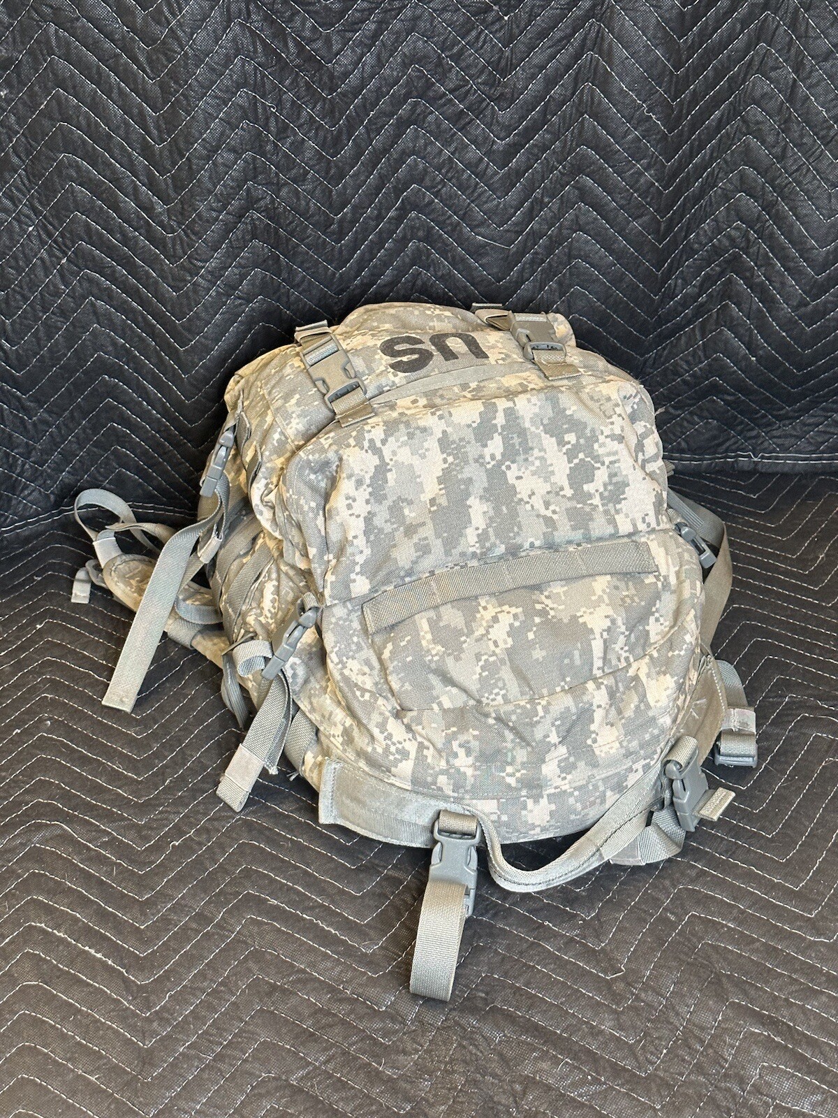 US Army MOLLE II 3 Day Assault Pack! Includes Stiffener & FoamCore ...