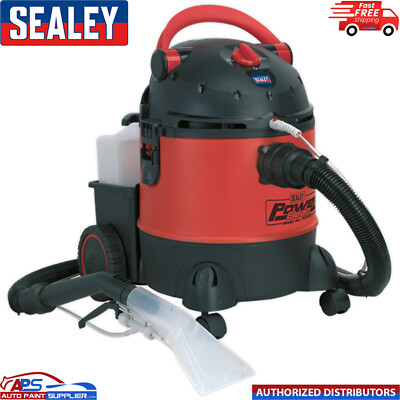 Sealey PC310 Valeting Machine Wet & Dry with Accessories 20ltr 1250W ...