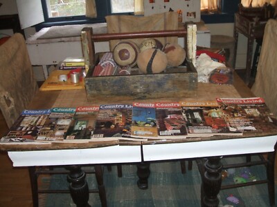 8 VTG COUNTRY LIVING MAGAZINES*** | eBay