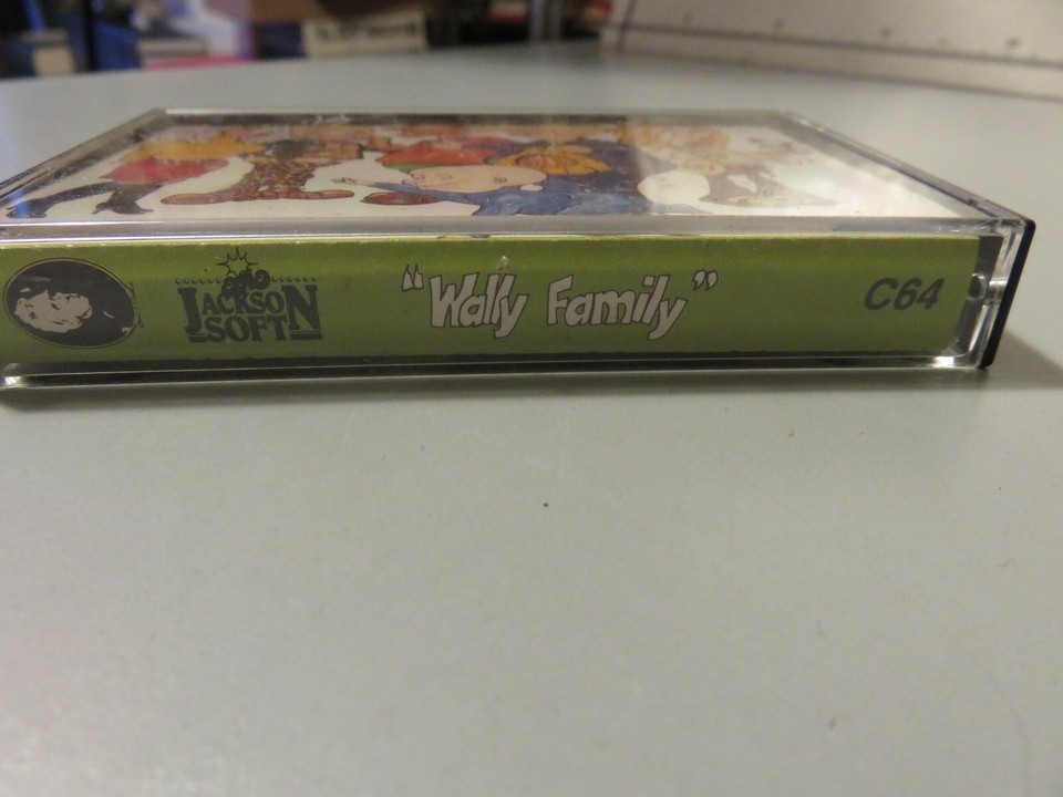 Commodore 64 Game Cassette CBM 64 "Wally Family" Jackson Soft | eBay UK